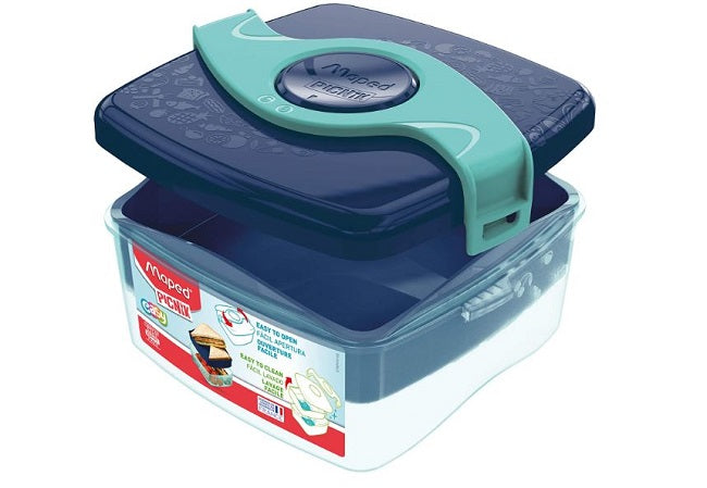 Maped Picnik Large Lunch Box, Dark Blue – Charrans.com