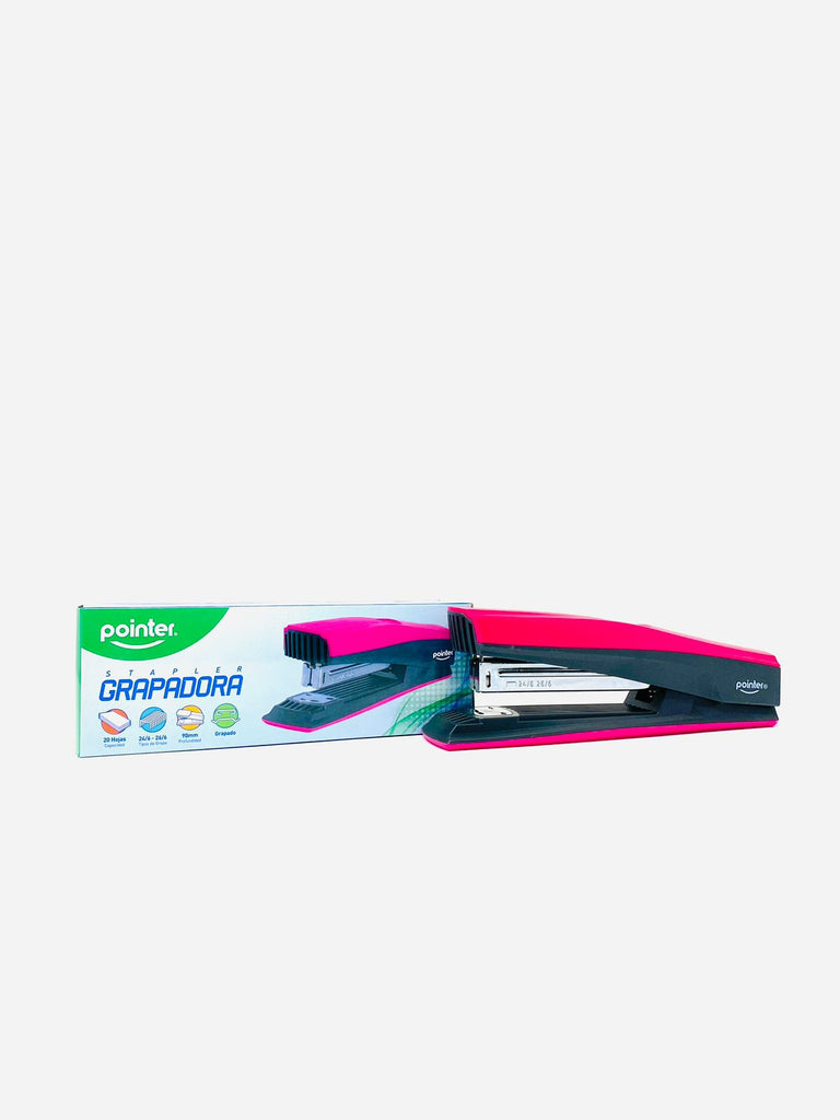 Pointer Full Strip Stapler, Assorted Colours - Charrans.com