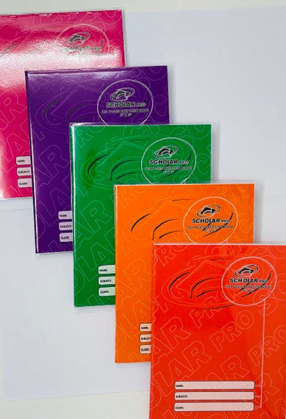 Scholar Pro Single Line Copybook (8x6), with Vinyl Cover, 120 pages, 6 ...