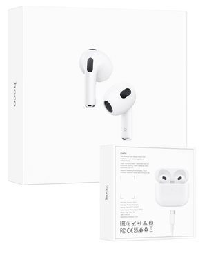 Hoco EW76 True Wireless Stereo Headset (3rd Gen), WHITE - Charrans.com