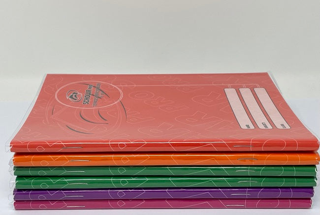 Scholar Pro Single Line Copybook (8x6), with Vinyl Cover, 120 pages, 6 ...