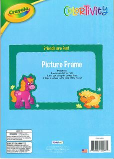 Crayola Colortivity Colouring Book, Friends are Fun / Fur Babies, 32 p ...