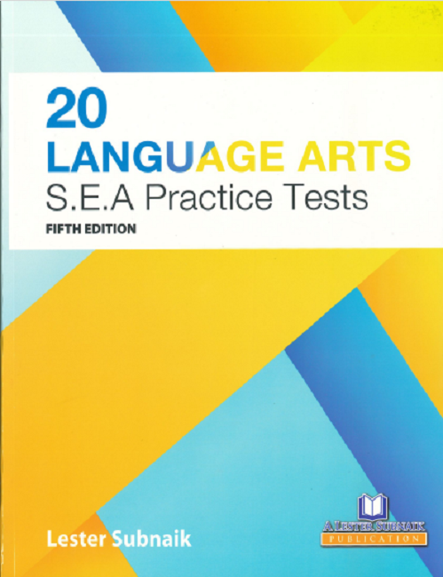 20 Language Arts S.E.A. Practice Tests, 5th Edition BY L. Subnaik ...