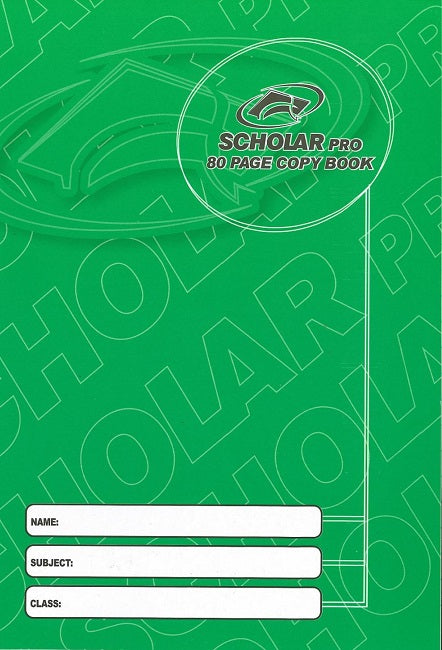 Scholar Pro Single Line Copybook (8x6), 80 pages, Single Count ...