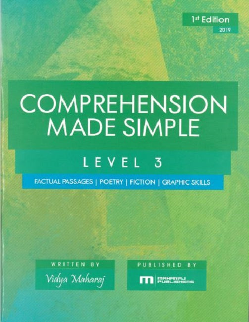 Comprehension Made Simple - Level 3 BY Vidya Maharaj - Charrans.com