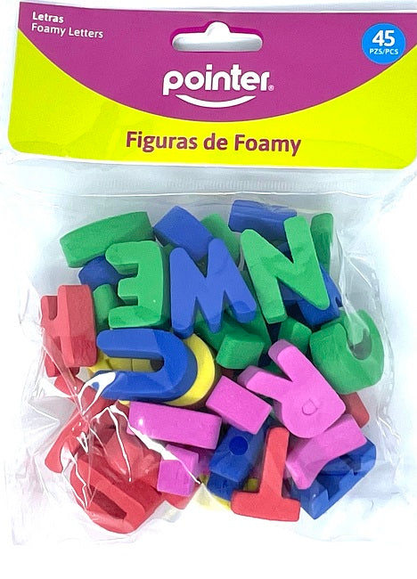 Pointer, Foam 3D Alphabet Letters - Charrans.com