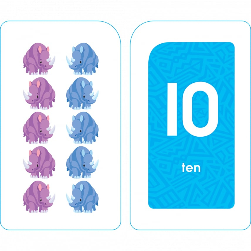 School Zone Numbers 0-25 Flash Cards 0-25 Ages 4-6 - Charrans.com