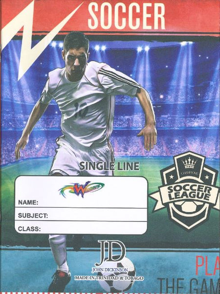 Winners Single Line Copybook, Single Count – Charrans.com