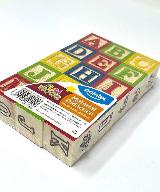 Pointer Wooden Alphabet Blocks – Charrans.com