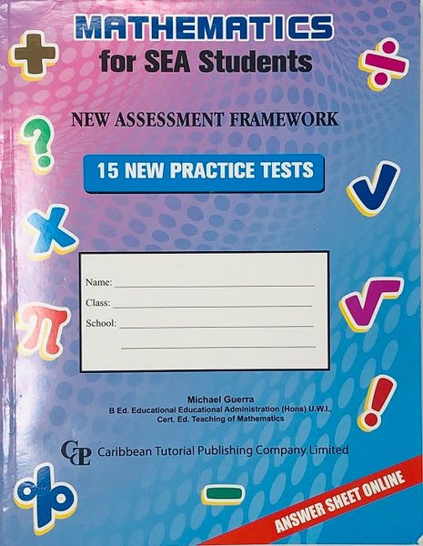 Mathematics for SEA Students, New Asssessment Framework, BY M. Guerra ...