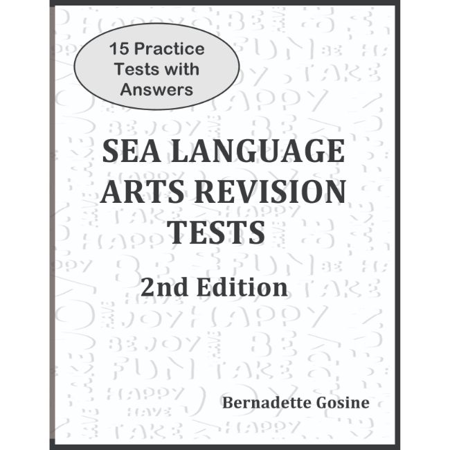 SEA Language Arts Revision Tests, BY B. Gosine - Charrans.com