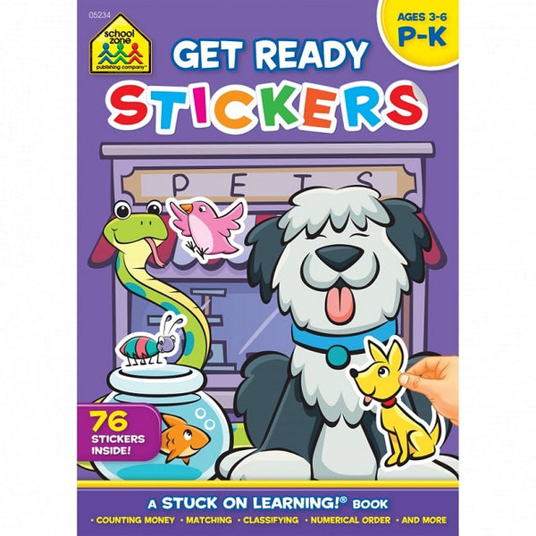 Get Ready Sticker Book – Charrans.com