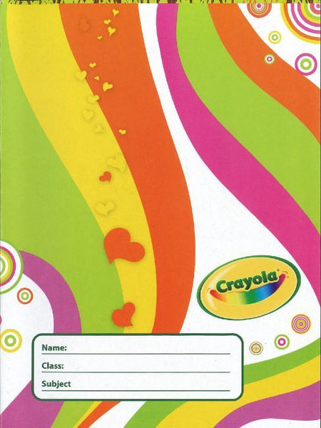 Crayola Single Line Exercise Book, 60 pages – Charrans.com