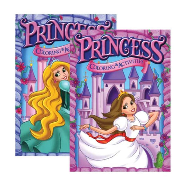 JUMBO PRINCESS Coloring & Activity Book – Charrans.com