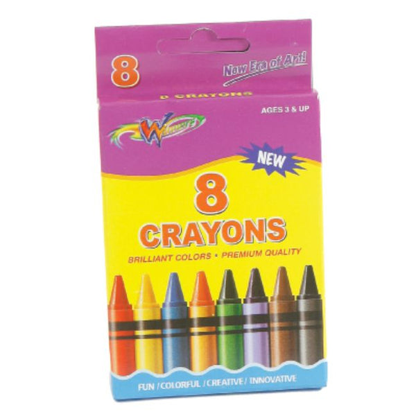 Winners, Crayons, 8count – Charrans.com