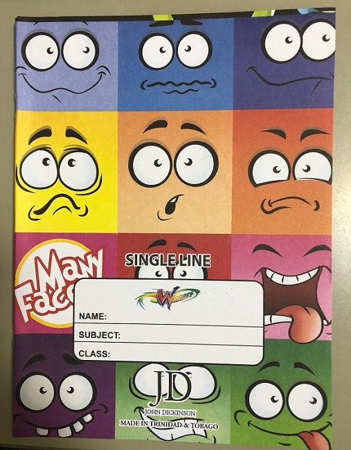 Winners Single Line Copybook, Single Count – Charrans.com