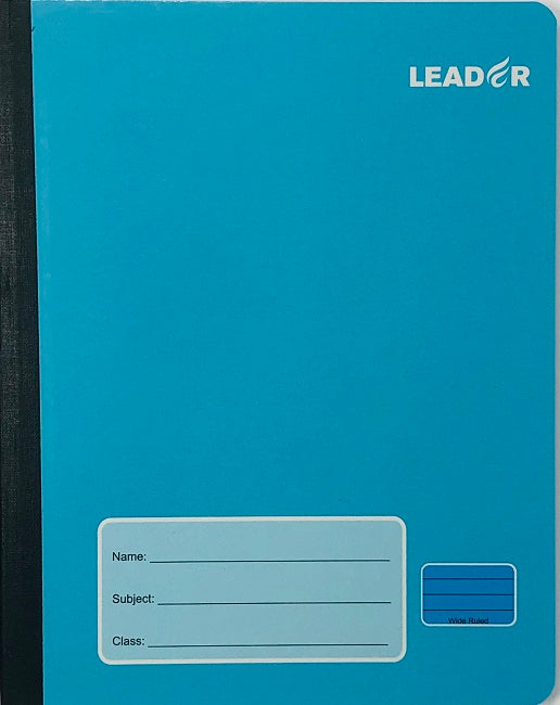Leader Composition Notebooks, 10x8in, Hardcover, Assorted Patterns ...