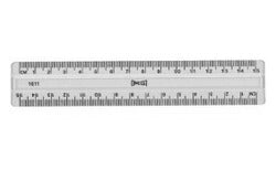 Omega, Clear 15cm Ruler – Charrans.com