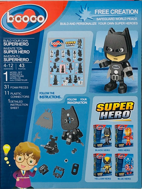 Build Your Own Super Hero, BATMAN - Charrans.com