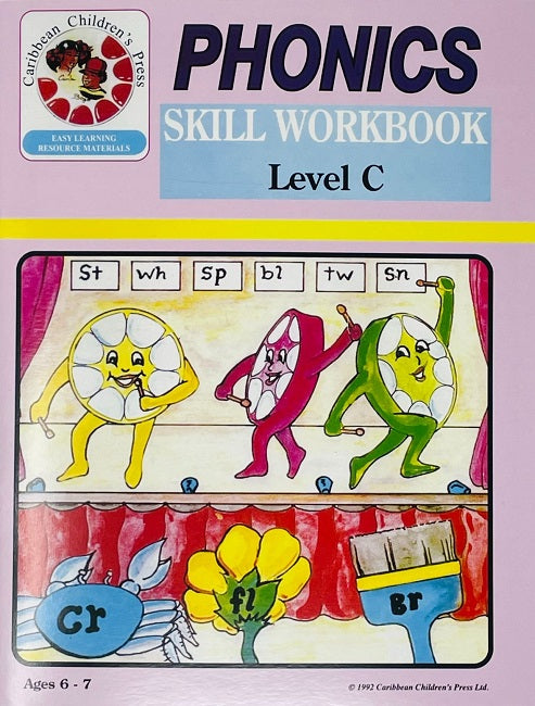 Phonics Skill WORKBOOK, Level C BY F. Porter - Charrans.com