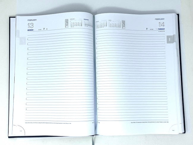 2023 Executive Diary and Planner, A4, FOREST GREEN - Charrans.com