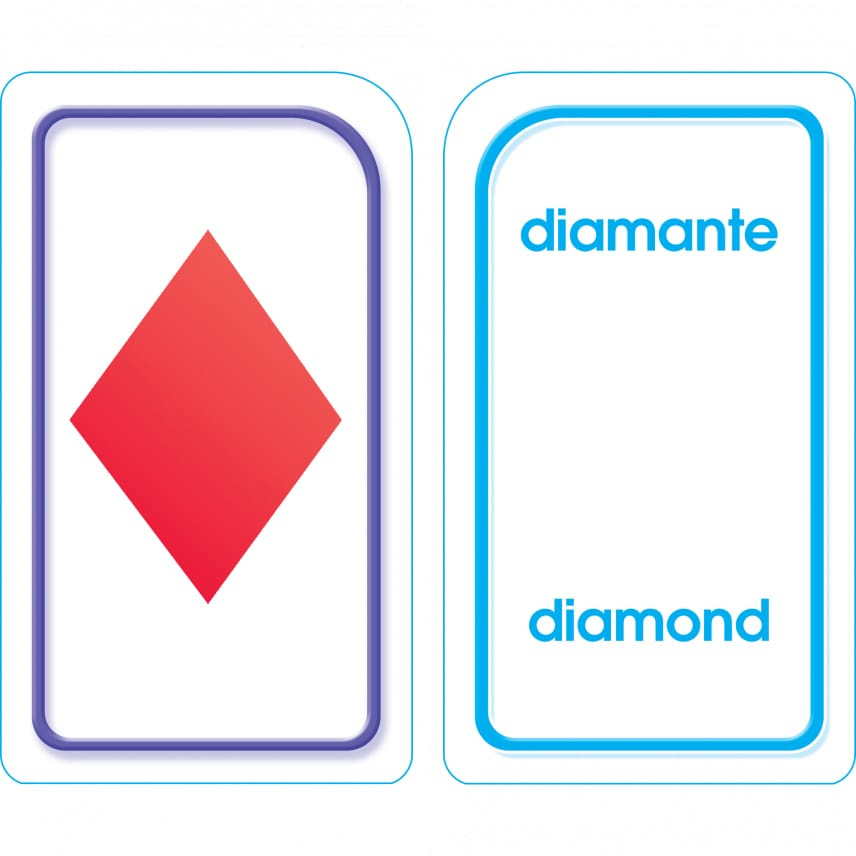 School Zone Bilingual Colors, Shapes and More Flash Cards Ages 4-Up ...