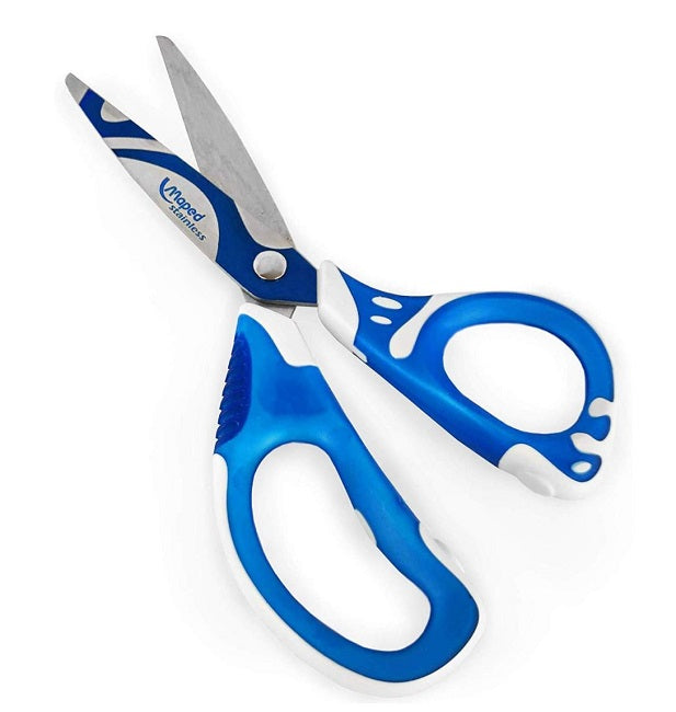 Maped School Scissors, 5" Stainless Steel – Charrans.com